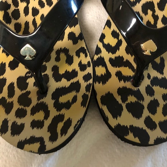 kate spade | Shoes | Kate Spade Cheetah Flip Flops | Poshmark